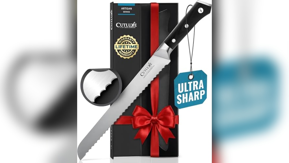 Cutluxe 10 Bread Knife Review: Sharp, Durable & Ergonomic - Knife Vibe
