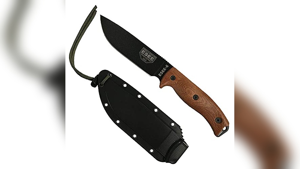 ESEE-6 1095 Carbon Steel: Ultimate Black Blade Knife Review & Features ...