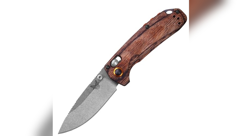 Benchmade – North Fork Hunting Knife with Stabilized Wood Handle Review ...