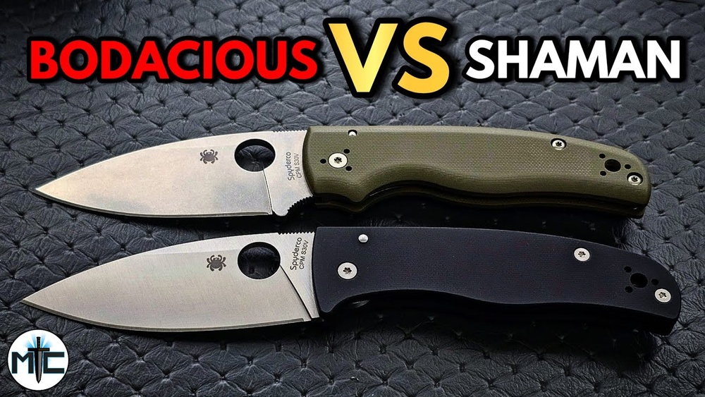 Spyderco Bodacious Vs Shaman: Ultimate Knife Showdown 2025 - Knife Vibe